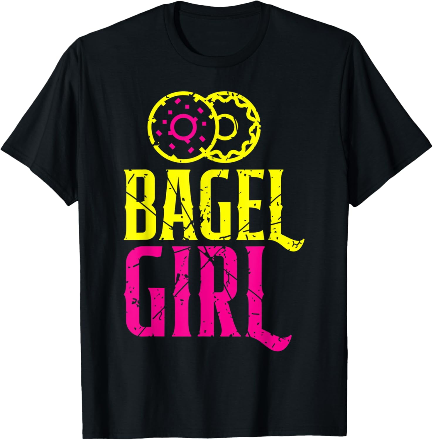 Bagel Girl Funny Bagel Lover Costume Gift T-Shirt - Walmart.com