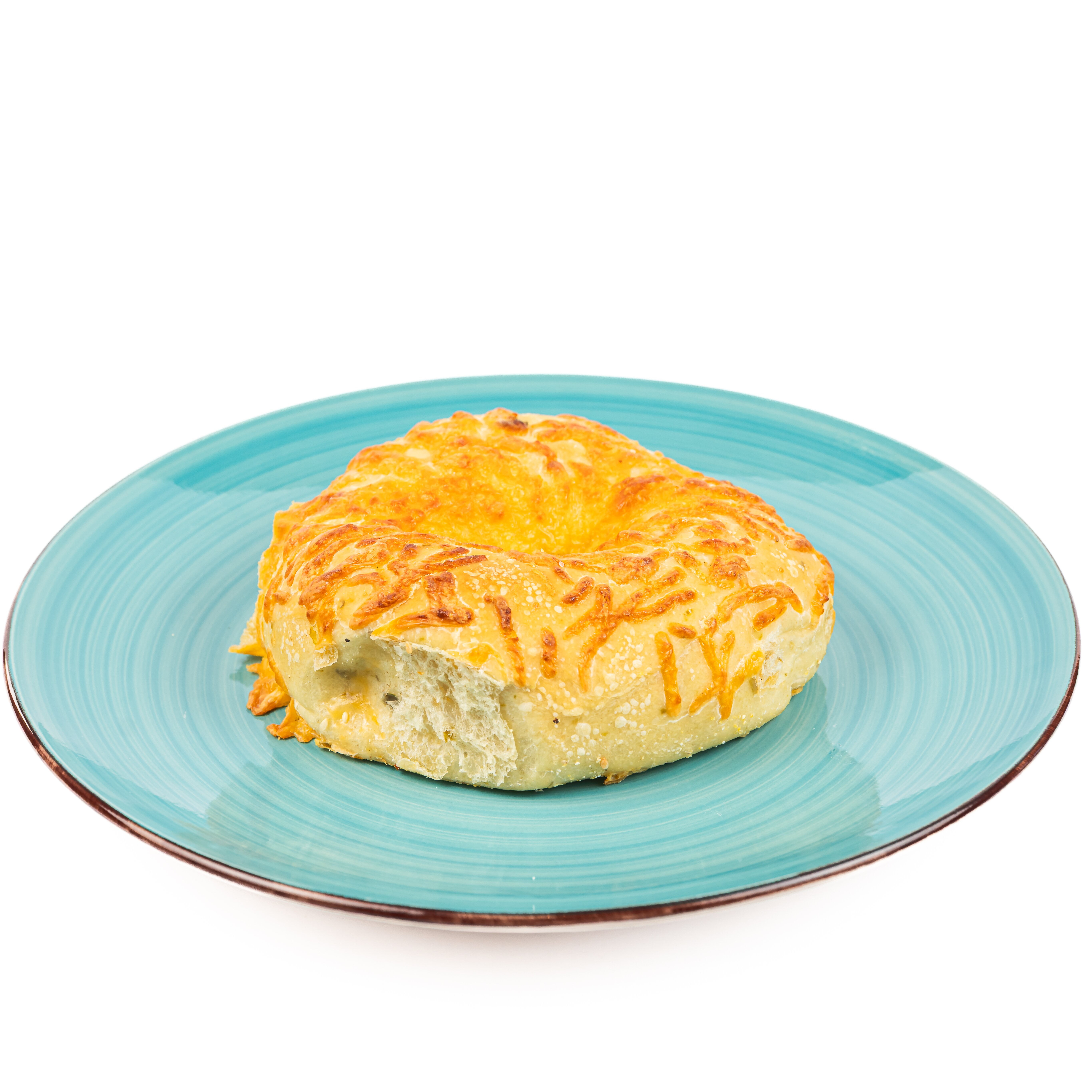 Bagel Nosh - Single Jalapeno Cheddar Bagel with Honey Walnut Cream ...