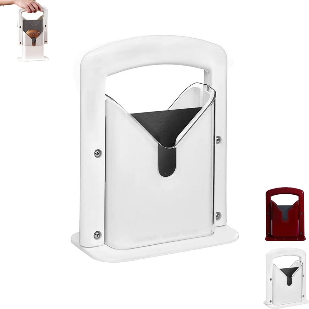 Bagel Slicer with Safety Guard Compact & Durable Multi-Purpose Slicing ...