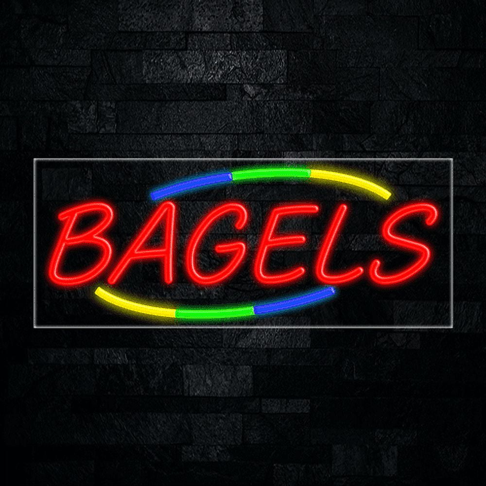 Bagels-LED Neon Sign 30"L x 12"H #30732 - Walmart.com