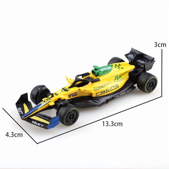 (Bagged) 1.43 Alloy Model Racing Car Toy, Exquisite Formula Alloy ...