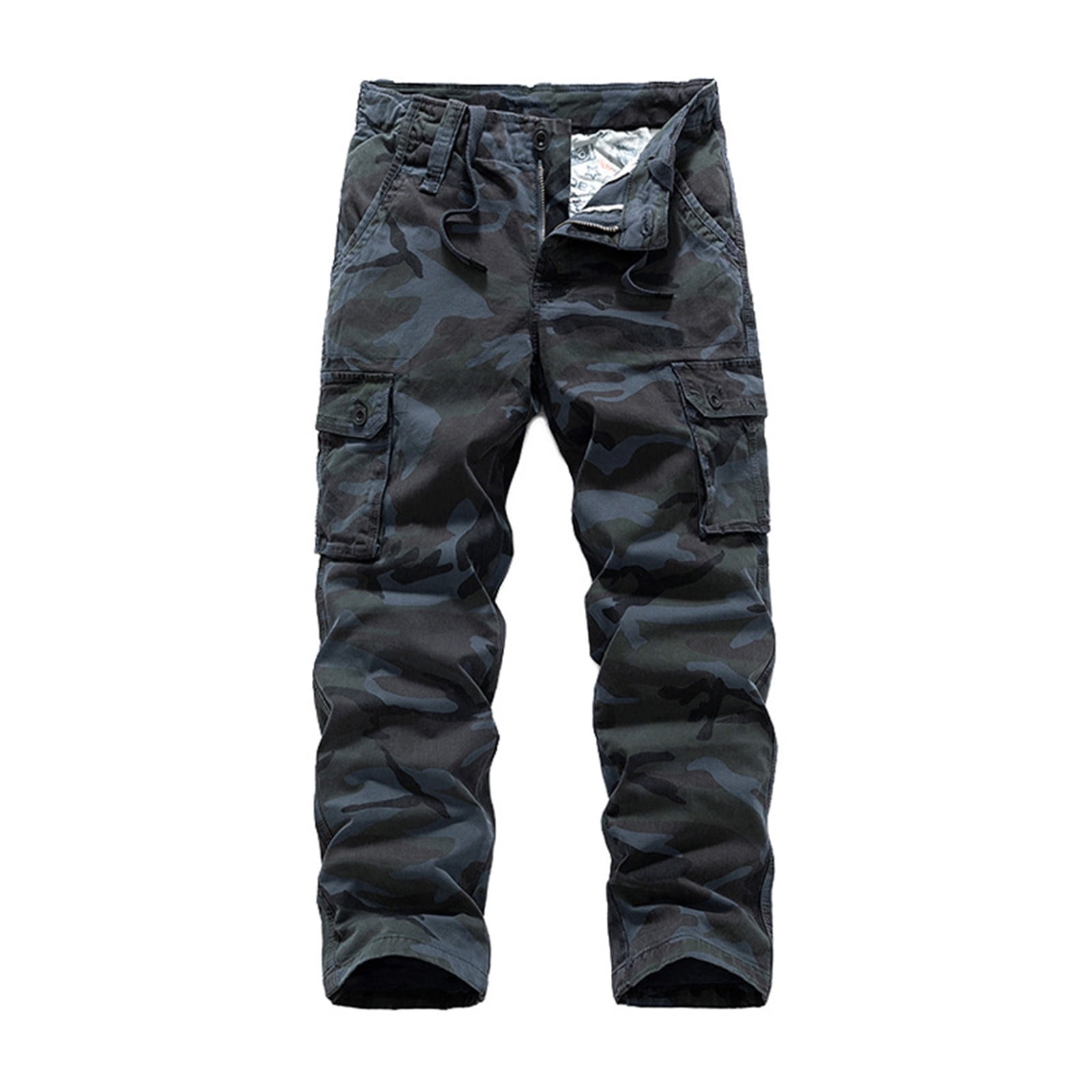 Baggy Cargo Pants Men Camouflage Cargo Pants Tactical Multi Pocket ...