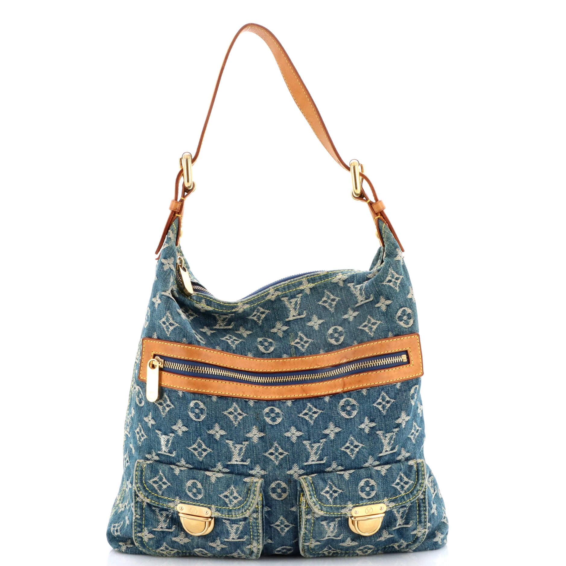 Baggy Handbag Denim GM By Rebag - Walmart.com