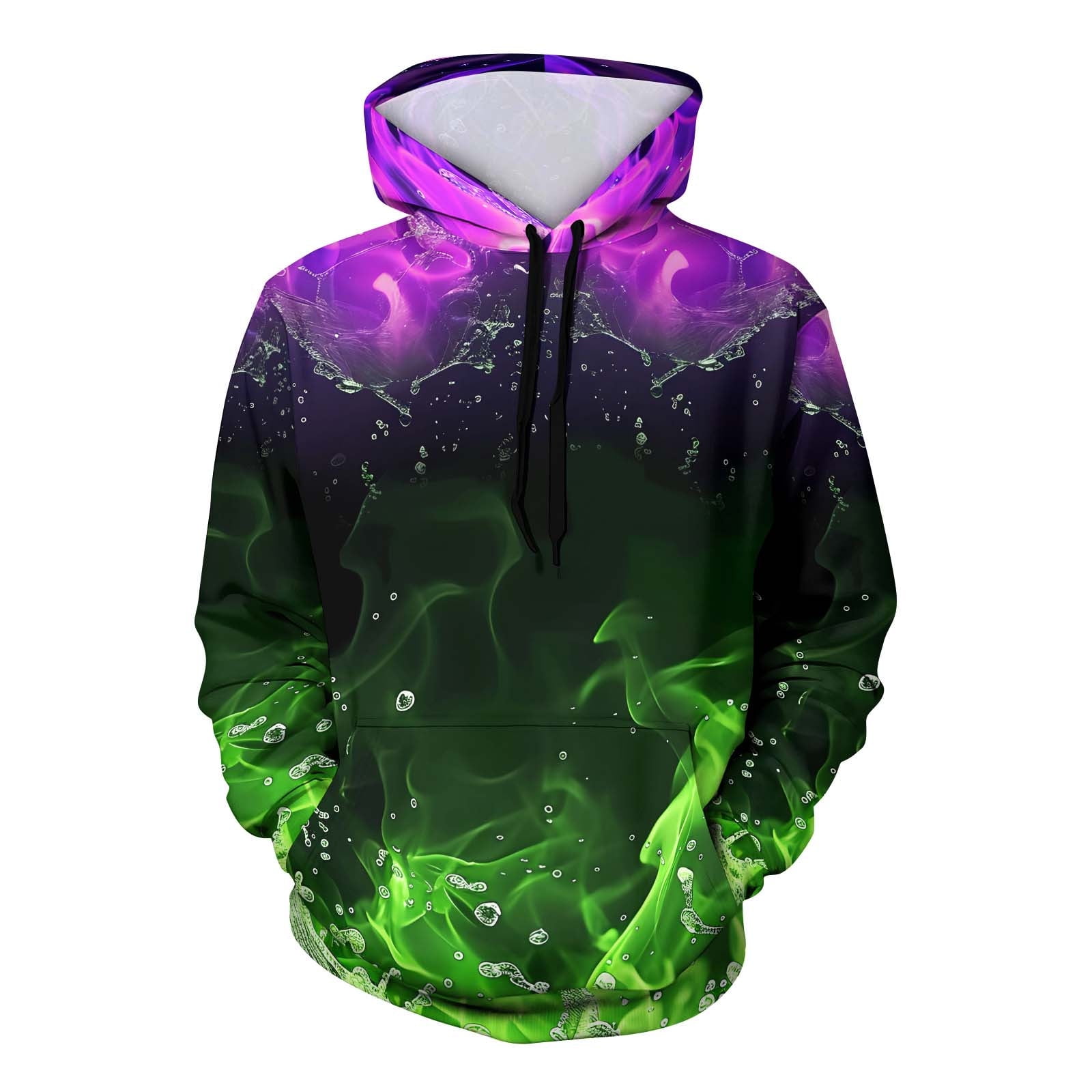 Baggy Hoodies for Women and Men 3D Printed Casual Trendy Pullover ...