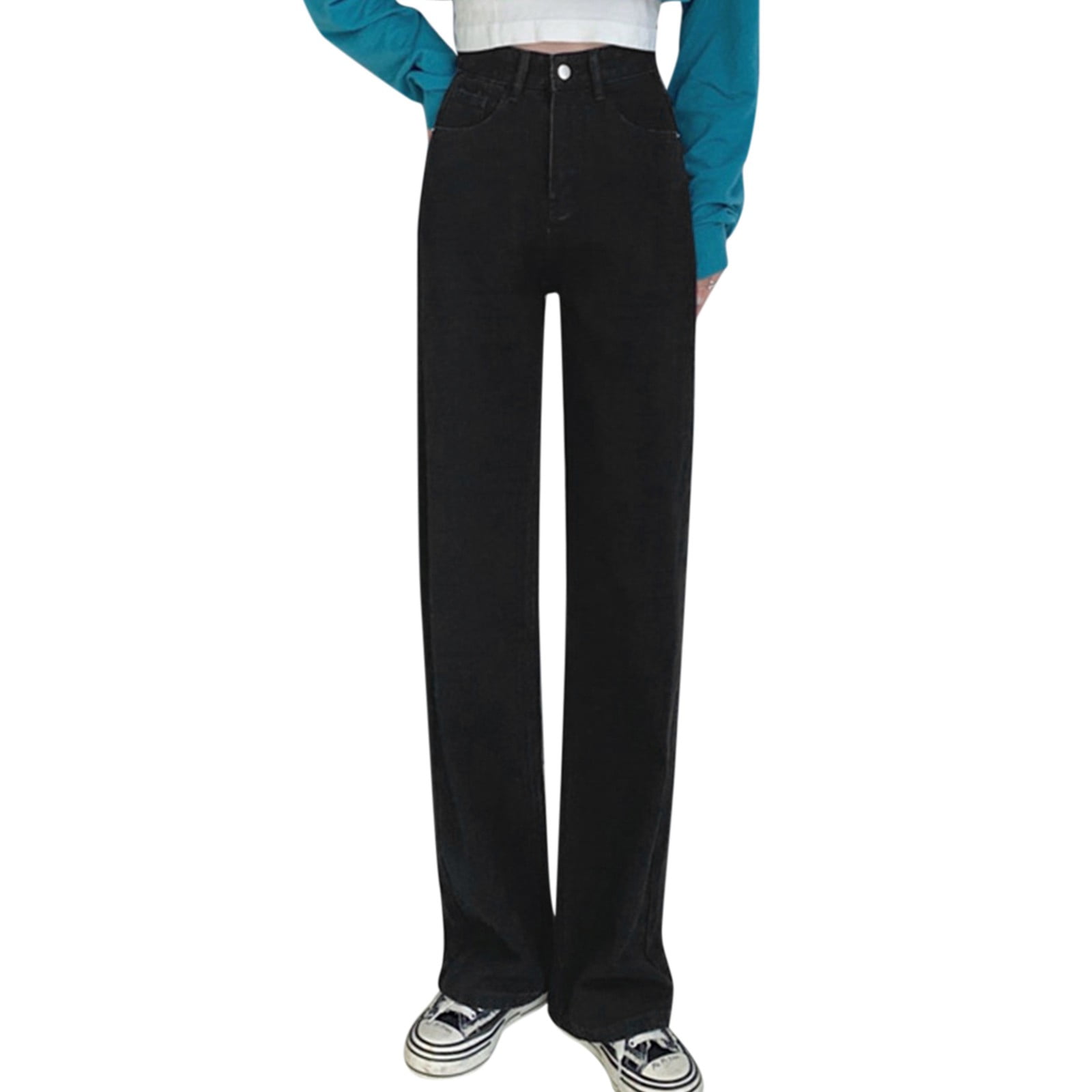 Baggy Jeans for Woman Relativity Leggings Womens Clothes Womens Pants ...