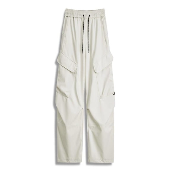 Baggy Parachute Pants for Men Women Wide Leg Cargo Pants with Y2k ...