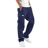 Baggy Sweatpants Men Y2K Men's Hiking Pants Cargo Pockets Work Pants ...