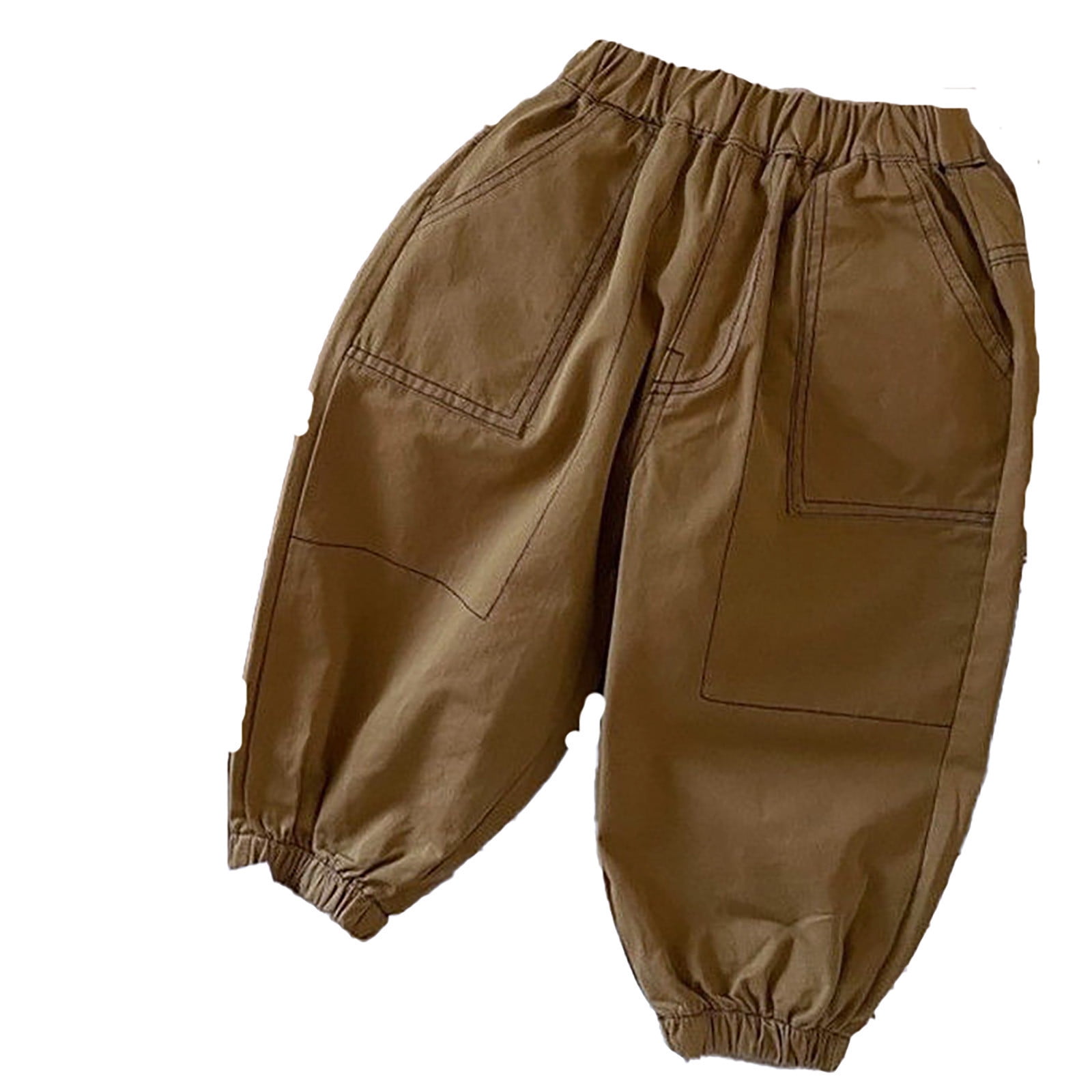 Baggy Sweatpants for Boys Solid Color Y2K Sweatpants Soft Breathable ...