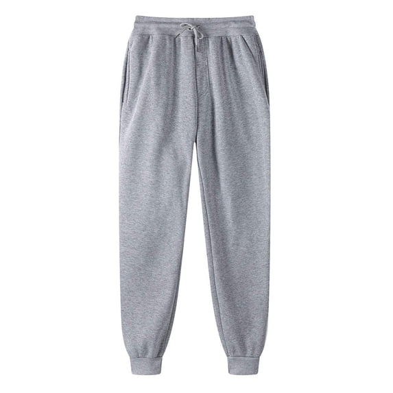 Baggy Sweatpants for Men with Pockets Cinch Bottoms Joggers Trendy Fall ...