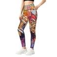 Baggy Yoga Pants Workout Athletic Gym Leggings Tummy Control Tights ...