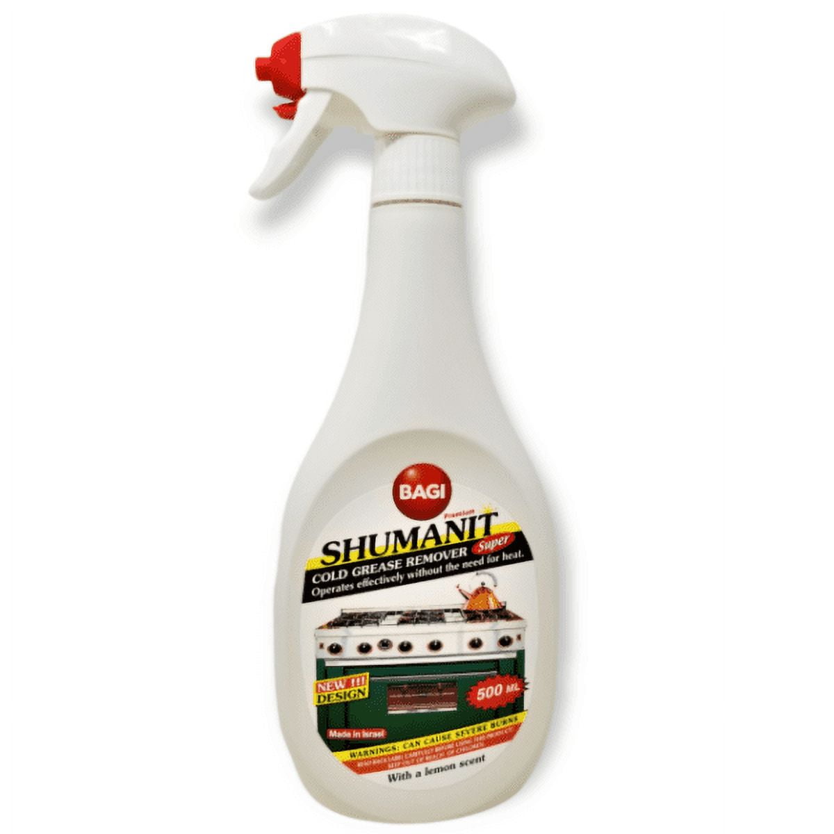 Bagi SHUMANIT - 16.9 Oz Cold Grease Remover. Spray for The immediate ...