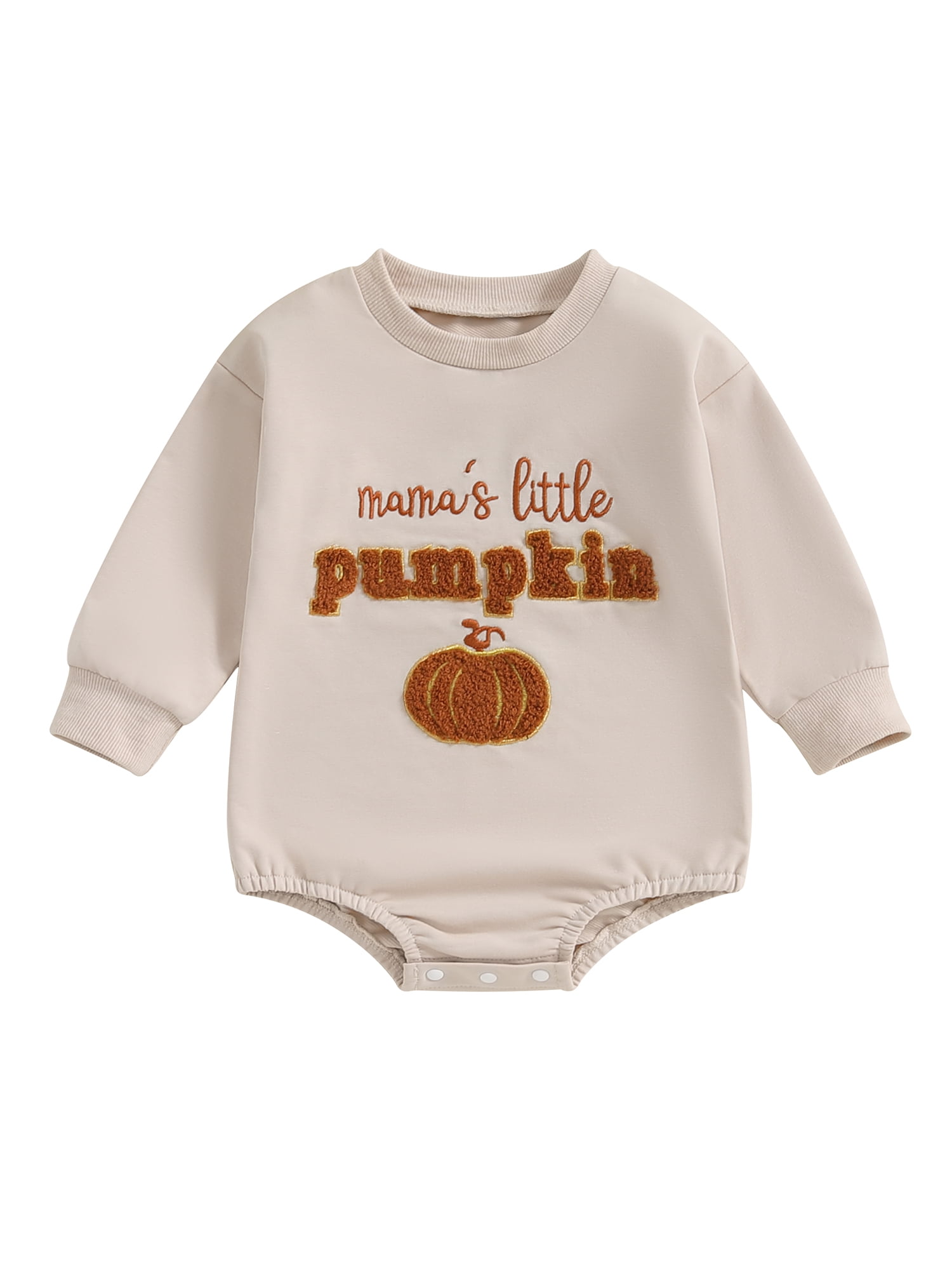 Bagilaanoe Baby Girl Boys Halloween Clothes Romper Sweatshirt for Newborn Long Sleeve Bodysuits ...