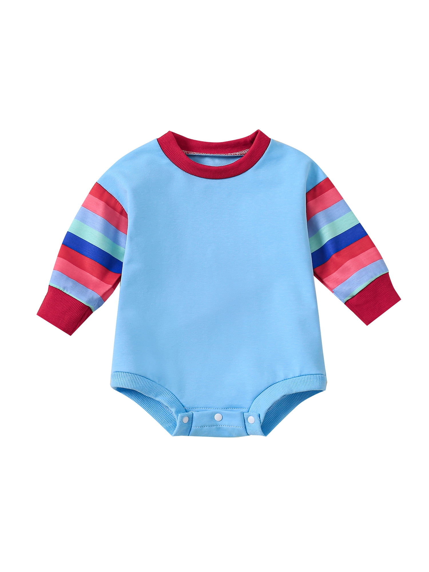 Bagilaanoe Baby Girl Boys Halloween Clothes Romper Sweatshirt for Newborn Long Sleeve Bodysuits ...