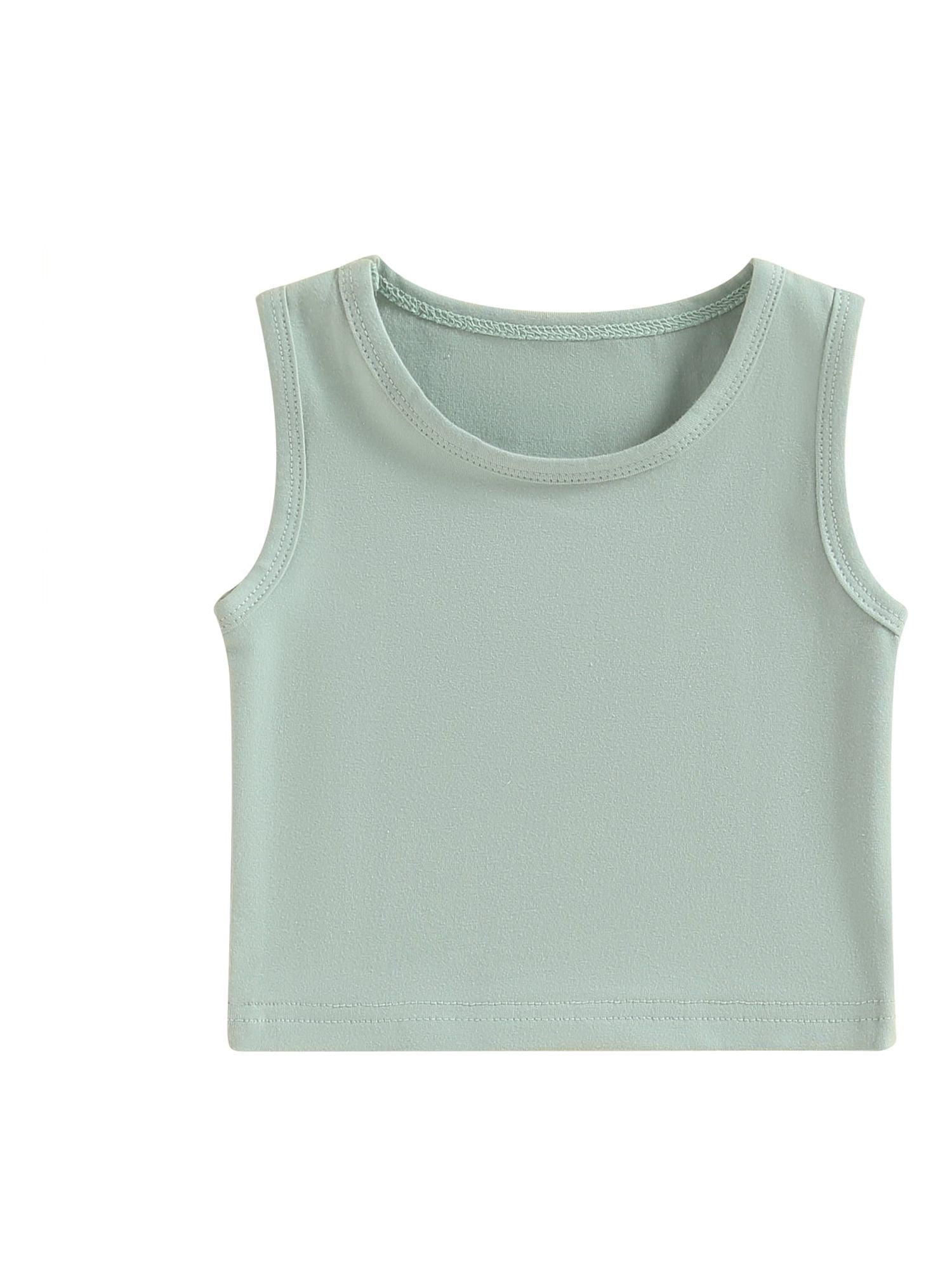 Bagilaanoe Girls Summer Tank Tops Sleeveless Vest 7T 8T 9T 10T Kids ...