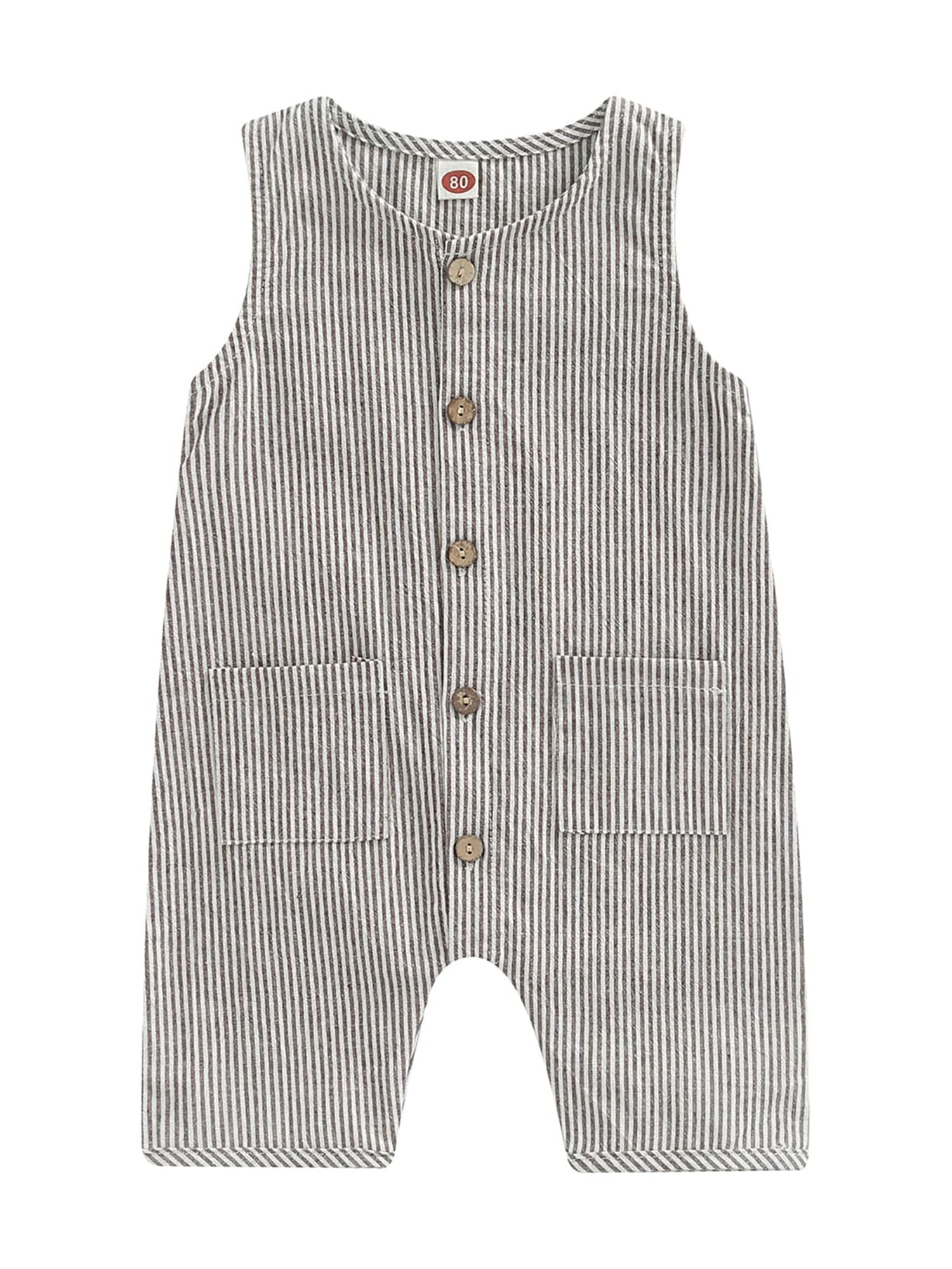 Bagilaanoe Newborn Baby Boy Jumpsuit 6 12 18 24 Months Infant Outfit ...