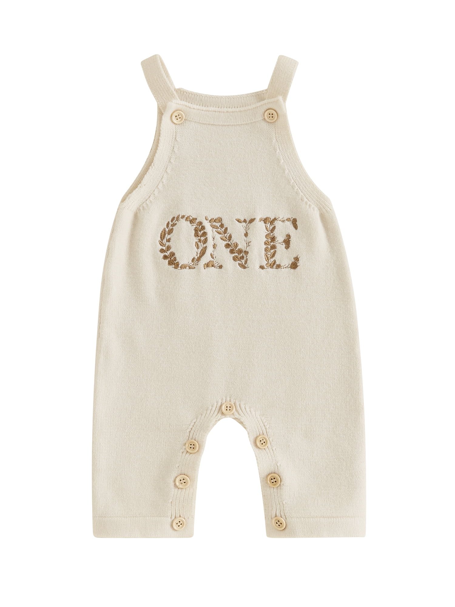 Bagilaanoe Toddler Baby Boys Girls One-pieces Letters Embroidery ...