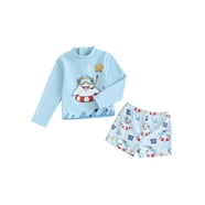 Superman Boys 2 Piece Bathing Suit Set, Toddler - Walmart.com