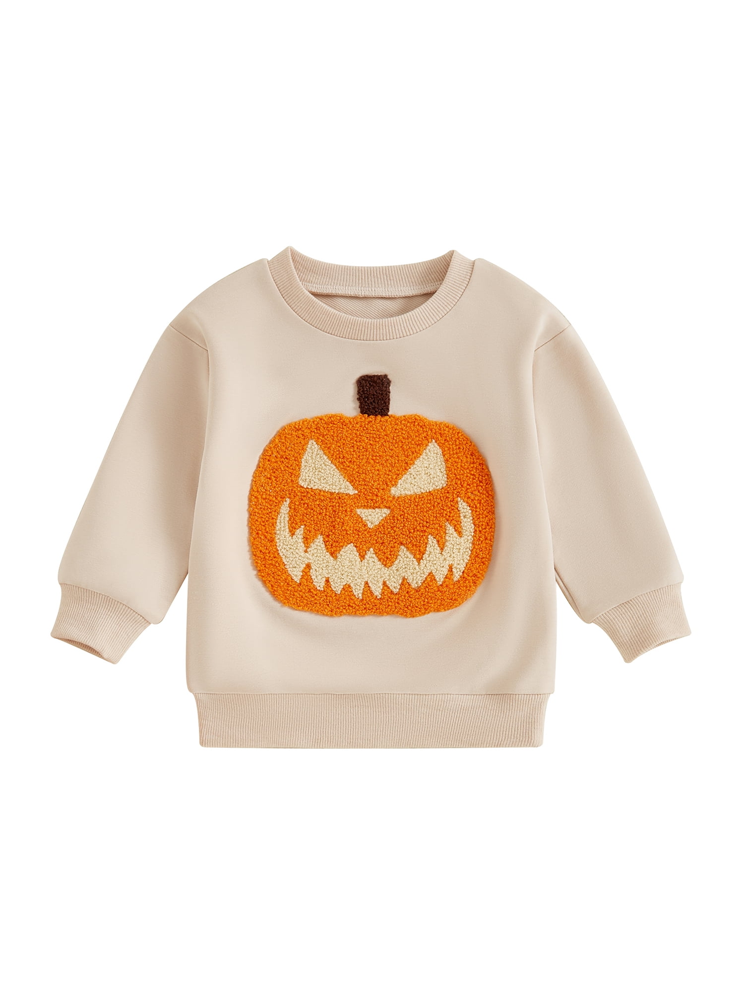Bagilaanoe Toddler Baby Girl Halloween Sweatshirt Long Sleeve Pumpkin ...