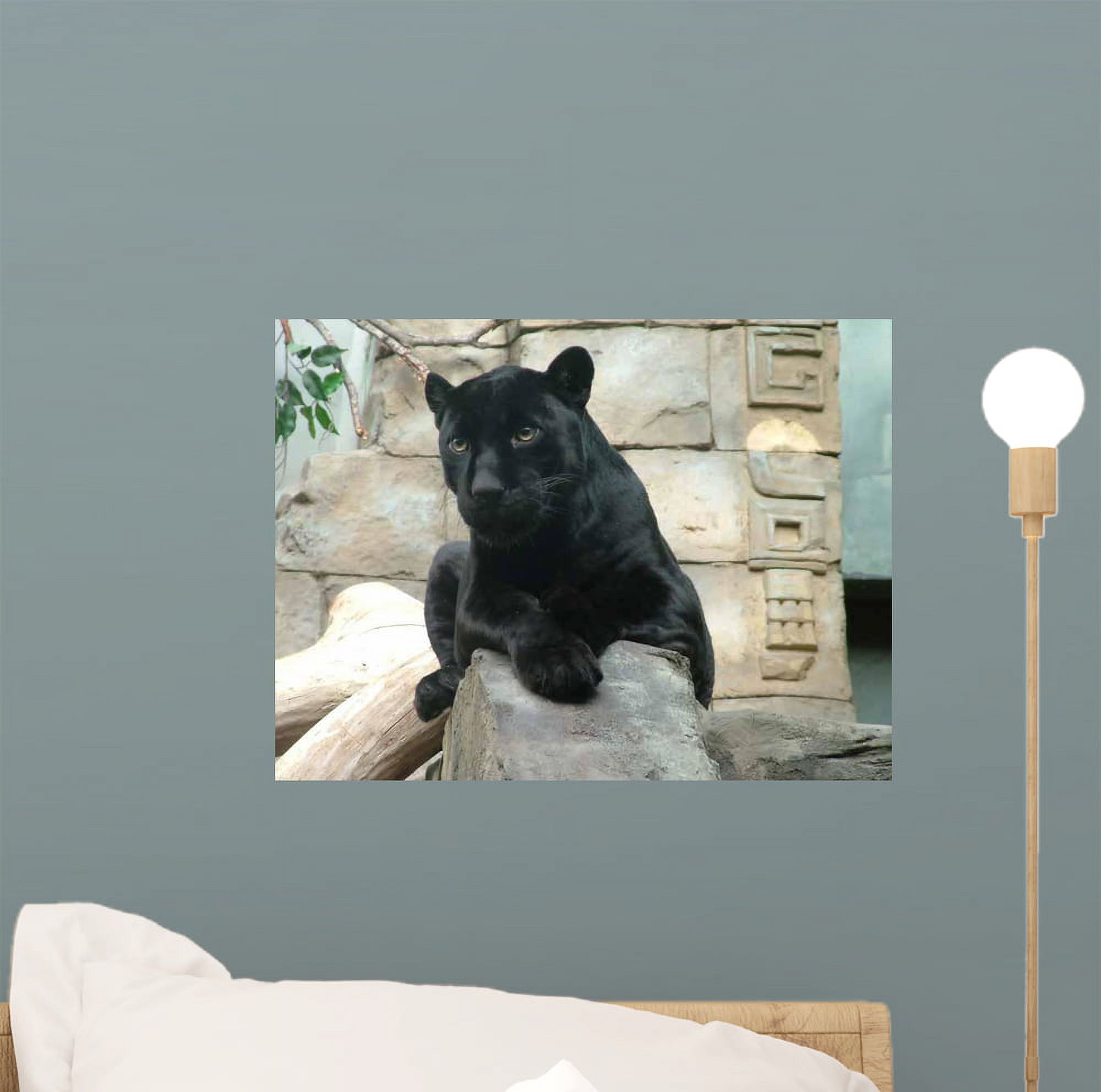 Bagira Panther Wall Mural Decal Sticker, Wallmonkeys Peel & Stick Vinyl ...