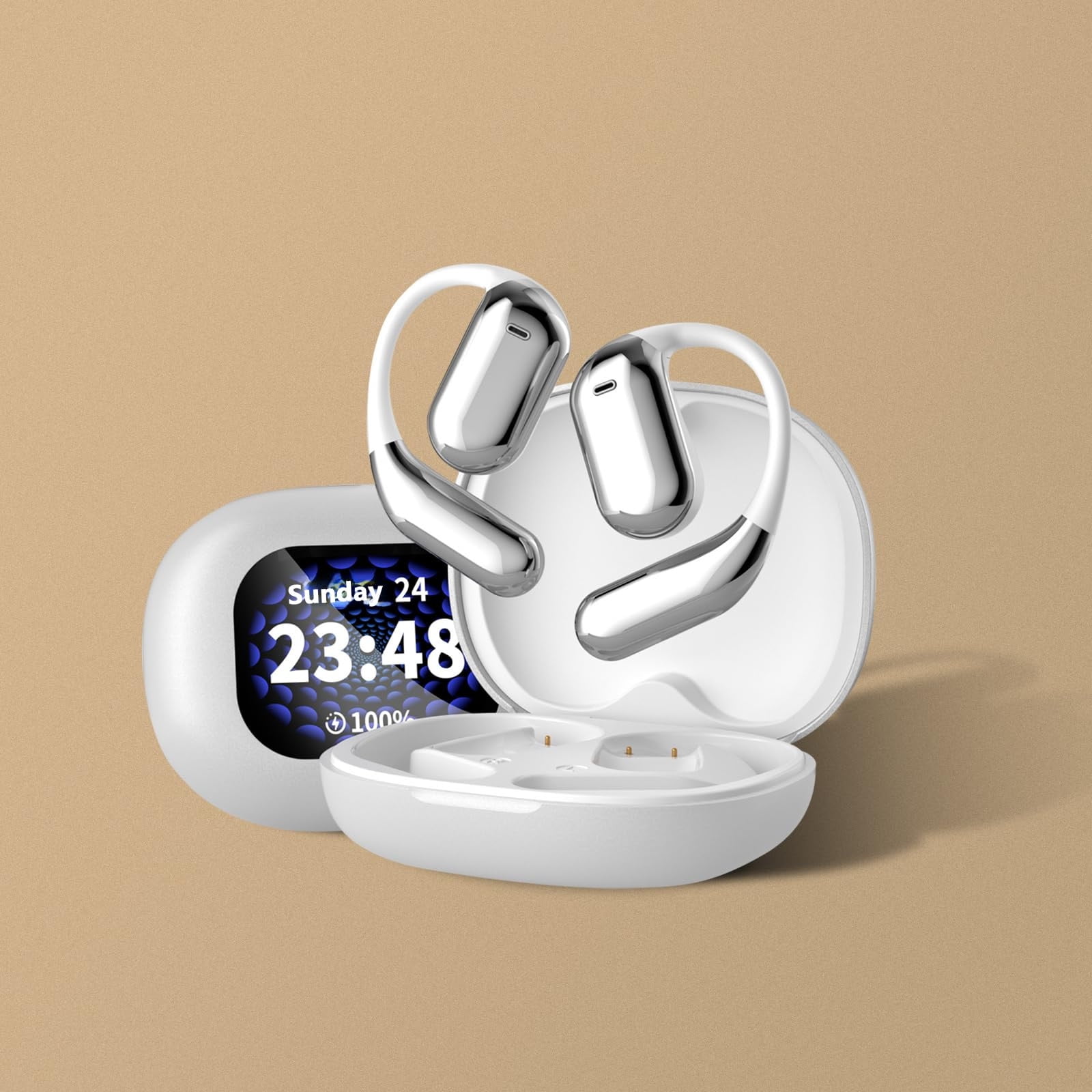 Bagmrteho Over The Ear Earbuds XP2 Earbuds True Wireless Open Ear ...