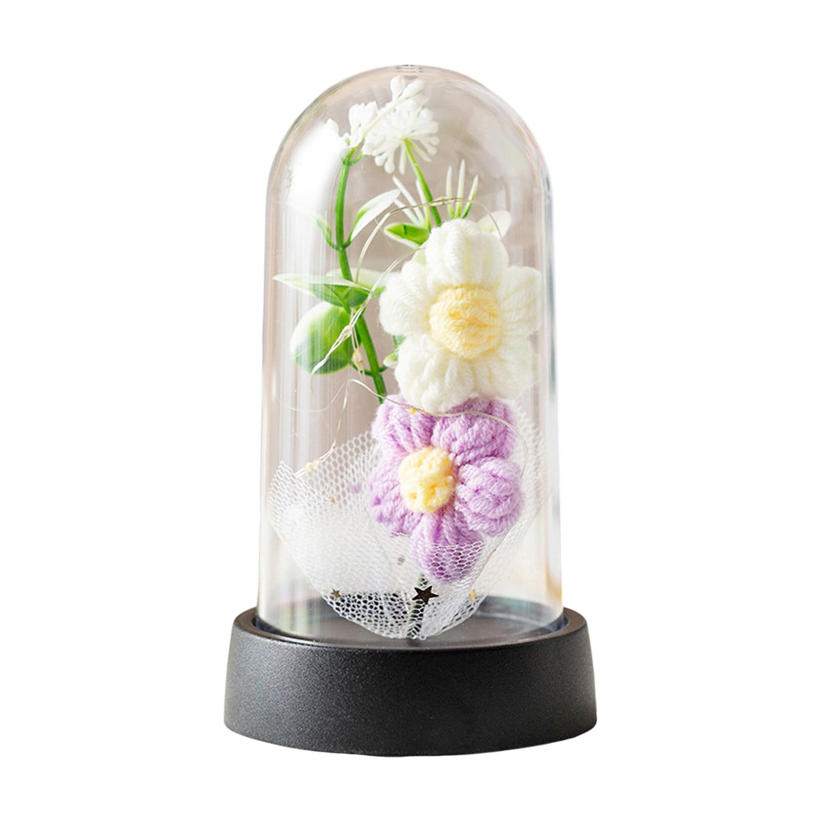 Bagmrteho Sleeve Illuminated Wool Bouquet, Long Life Illuminated Flower ...