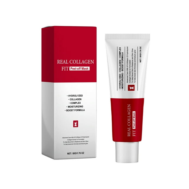 Bagmrteho Real Collagen Fit Collagen Face Overnight Peel Off Collagen ...