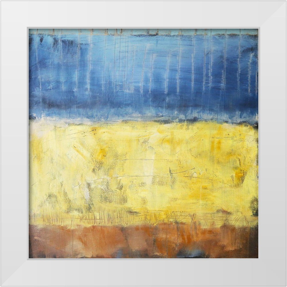 Bagnato, Judi 12x12 White Modern Wood Framed Museum Art Print Titled ...