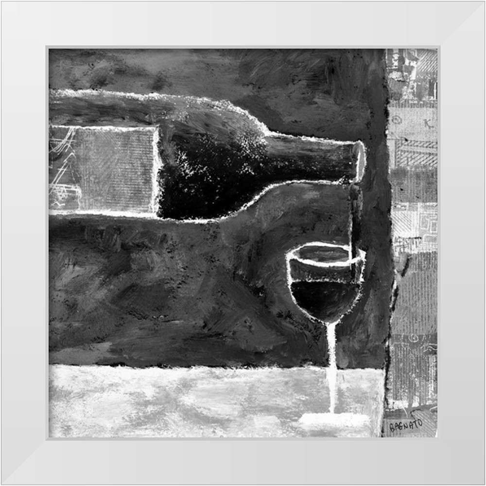 Bagnato, Judi 12x12 White Modern Wood Framed Museum Art Print Titled ...