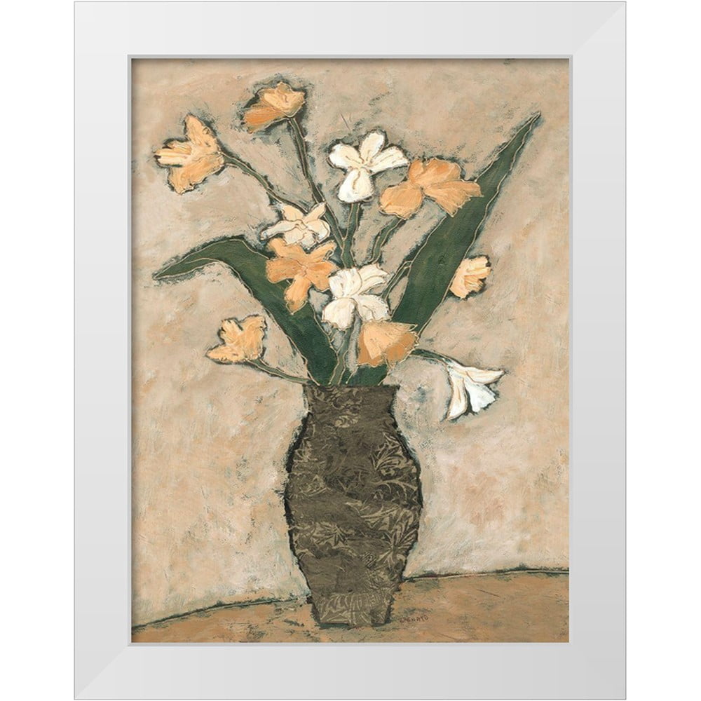 Bagnato, Judi 12x14 White Modern Wood Framed Museum Art Print Titled ...