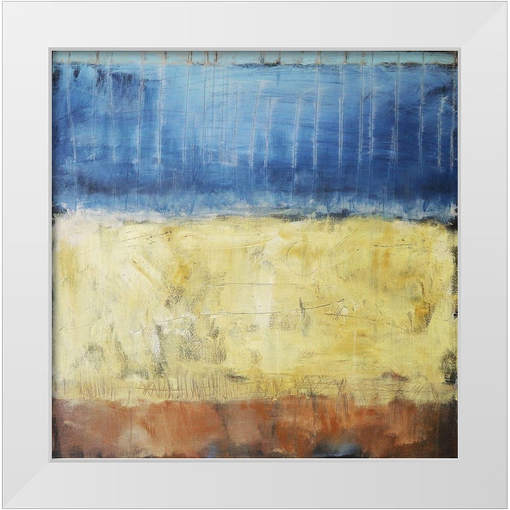 Bagnato, Judi 15x15 White Modern Wood Framed Museum Art Print Titled ...