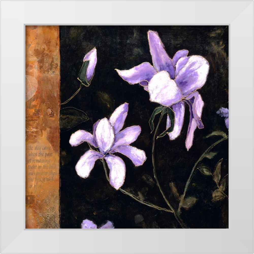 Bagnato, Judi 20x20 White Modern Wood Framed Museum Art Print Titled ...