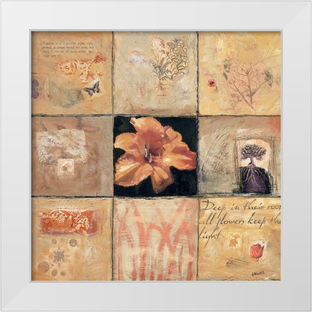 Bagnato, Judi 26x26 White Modern Wood Framed Museum Art Print Titled ...