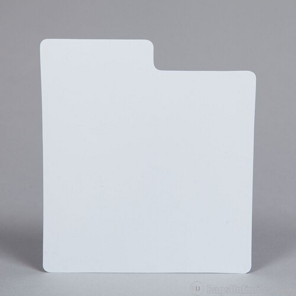 Bags Unlimited D45P 7 Inch 45 RPM Record Divider Cards White [VINYL ...