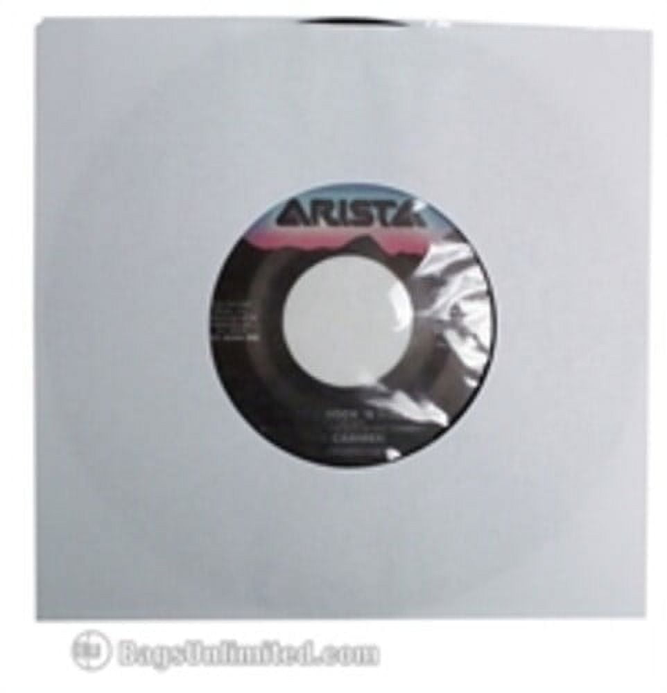 Bags Unlimited S7P - 7 IN 45RPM Paper Record Sleeve - Polylined - 100 ...
