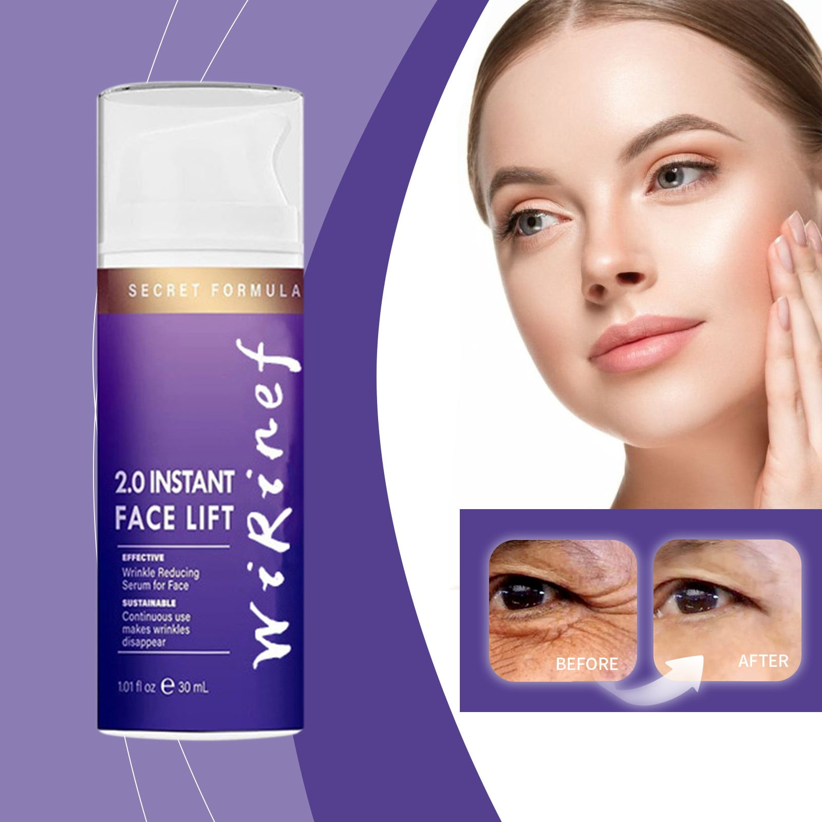 Under Bags And Wrinkles 2.0 Instant Dark Circles Removal, Puffiness ...