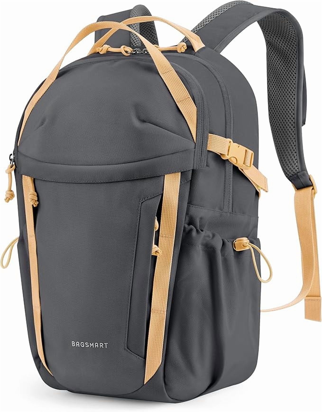 Bagsmart Backpack with Polyester, Grey - Walmart.com