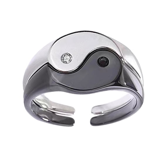 Bagua Finger Accessory Opening Rings Exquisite Couples Finger Jewelry ...