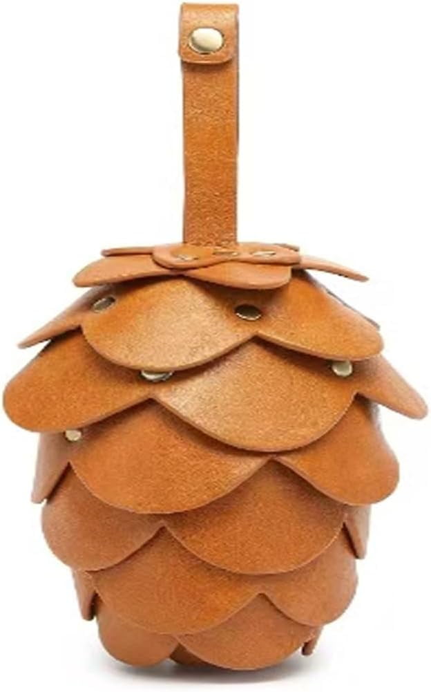 Baguery Pinecone/Acorn Shaped Wrist Bag - Creative Candy Bag, Lipstick ...