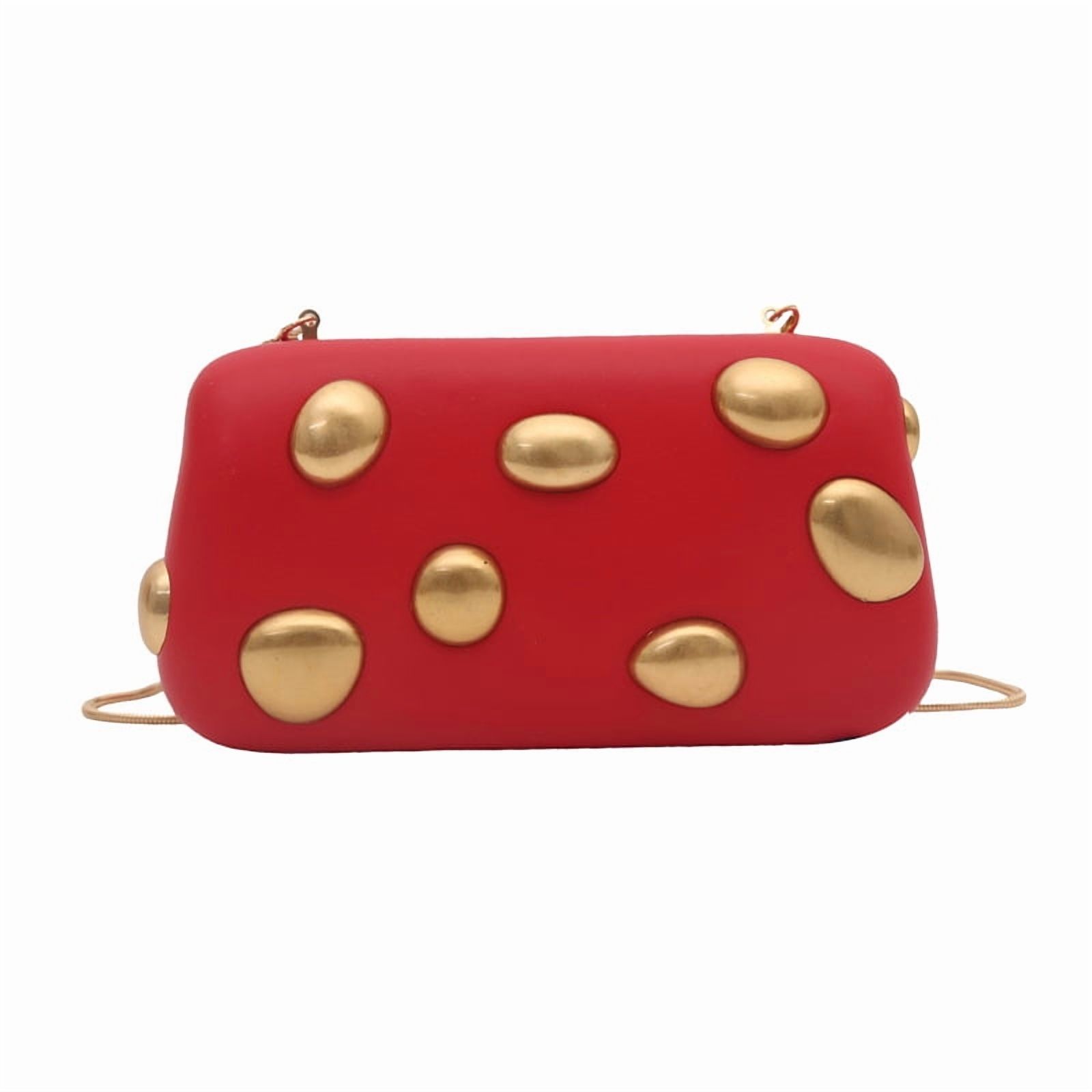 Baguery Trendy PU Leather Clutch - Women's Evening Handbag with Chic ...