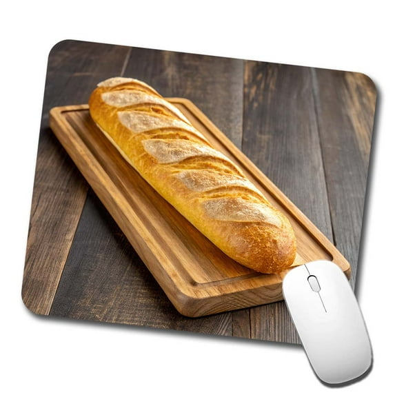Baguette Bread Board Mouse Pad Low Profile Gaming Mat - Walmart.com