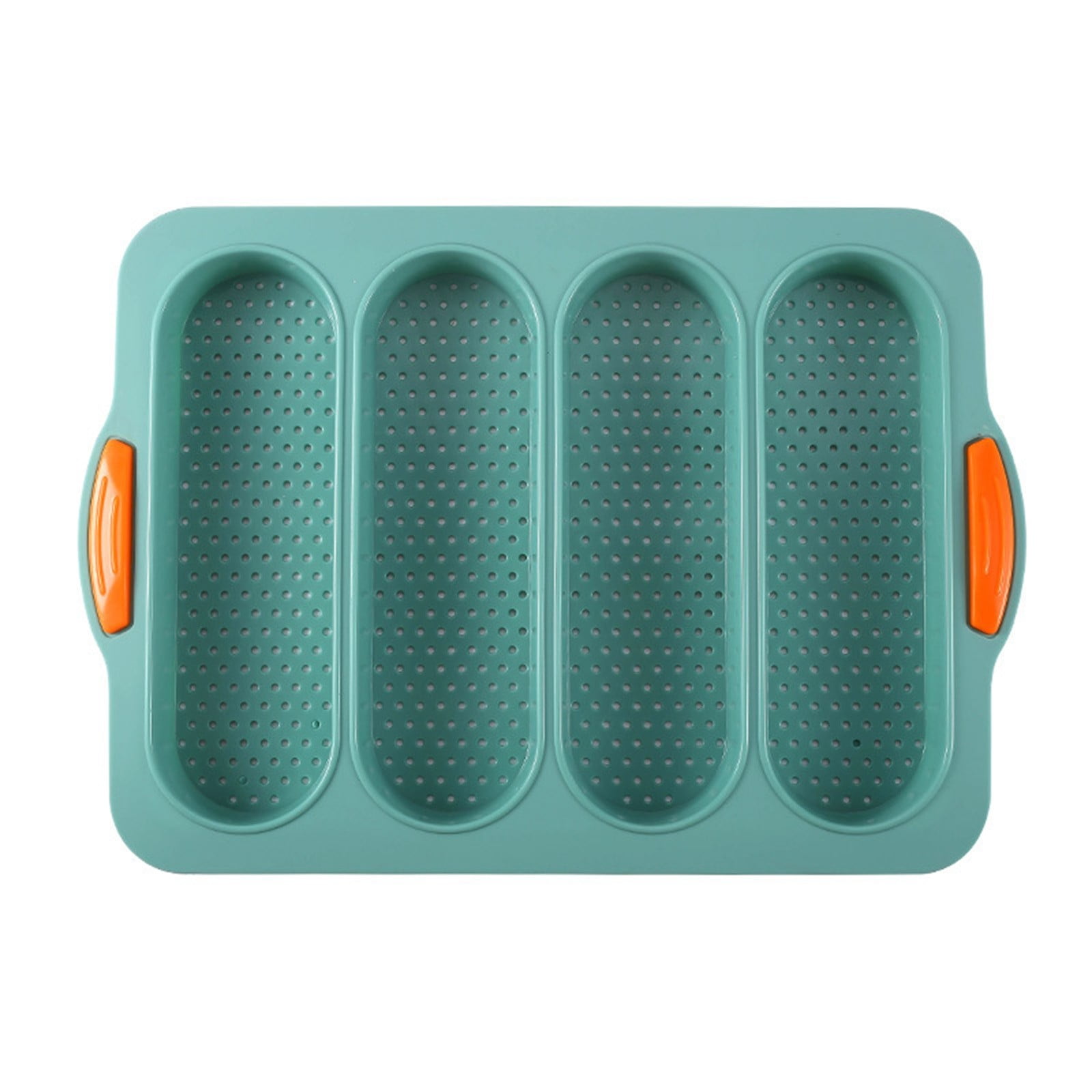 Baguette Bread Pan, Aetherz French Bread Hoagie Sub Roll Baking Pans 4 ...