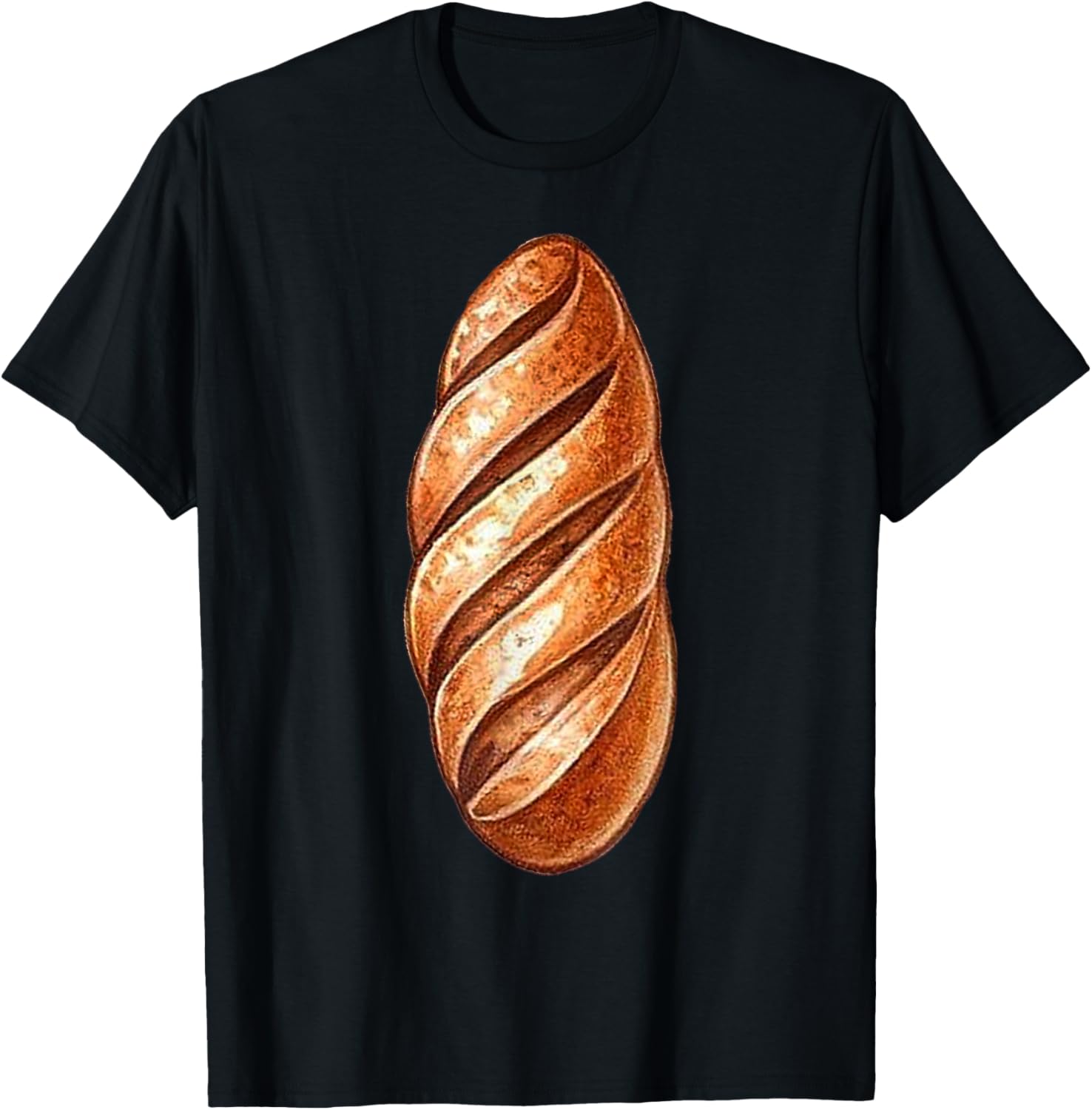 Baguette Costume Halloween Fancy Bread Cosplay Food Costume T-Shirt ...