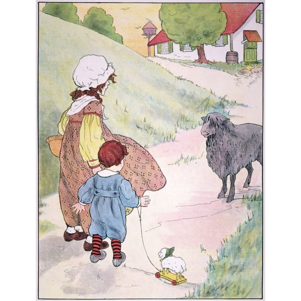 Bah Bah Black Sheep 1916. Nbah Bah Black Sheep. Drawing By Blanche ...