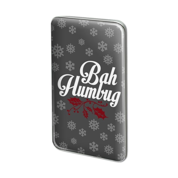 Bah Humbug Christmas Funny Metal Rectangle Lapel Hat Pin Tie Tack ...