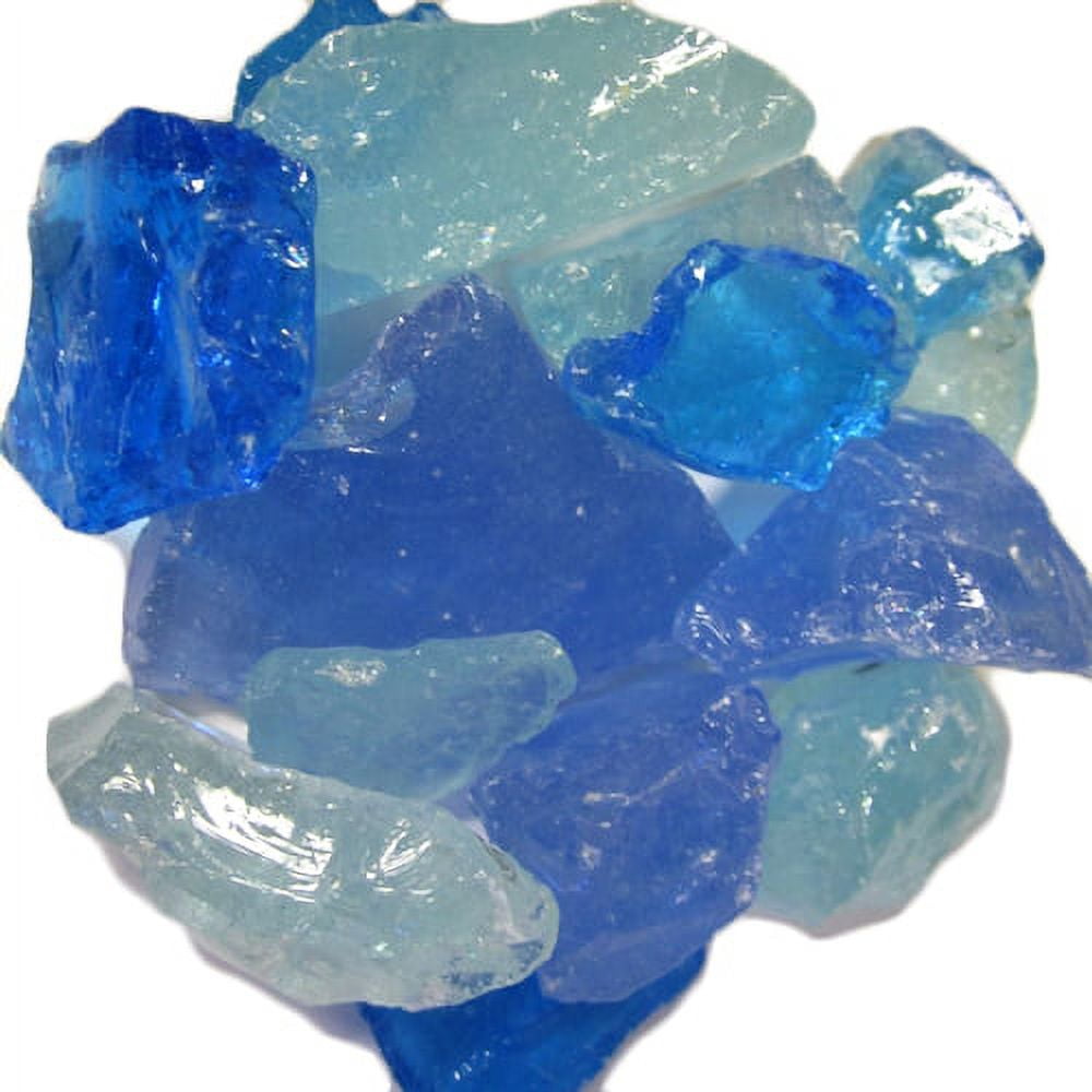 Bahama Blend 1/3" Fire Pit Filler Glass - Walmart.com