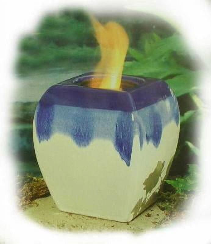 Bahama Blue PatioGlo Burner or Fire Pot by Marshall Group - Walmart.com