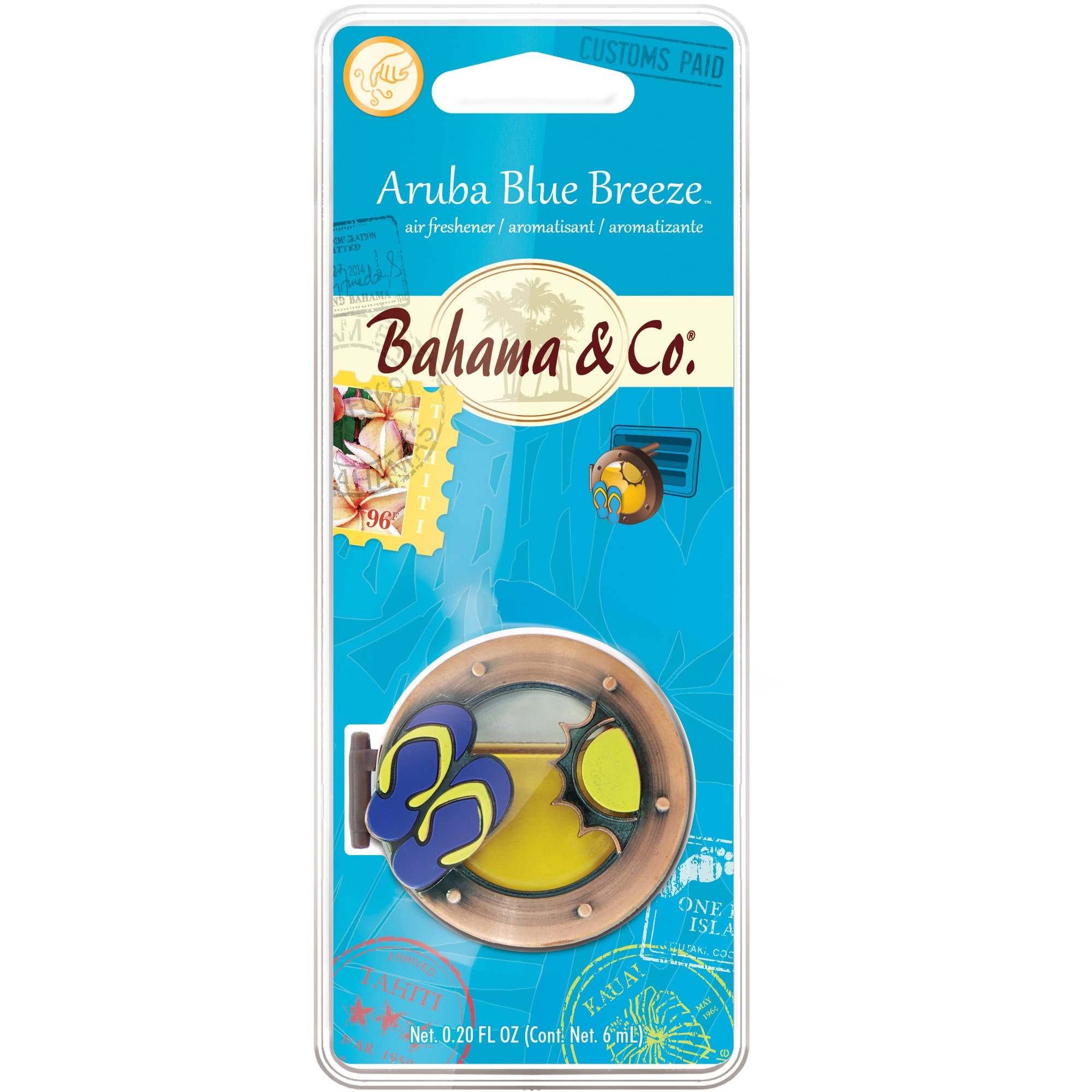 Bahama & Co. Aruba Blue Breeze Scent Diffuser Air Freshener - Walmart.com