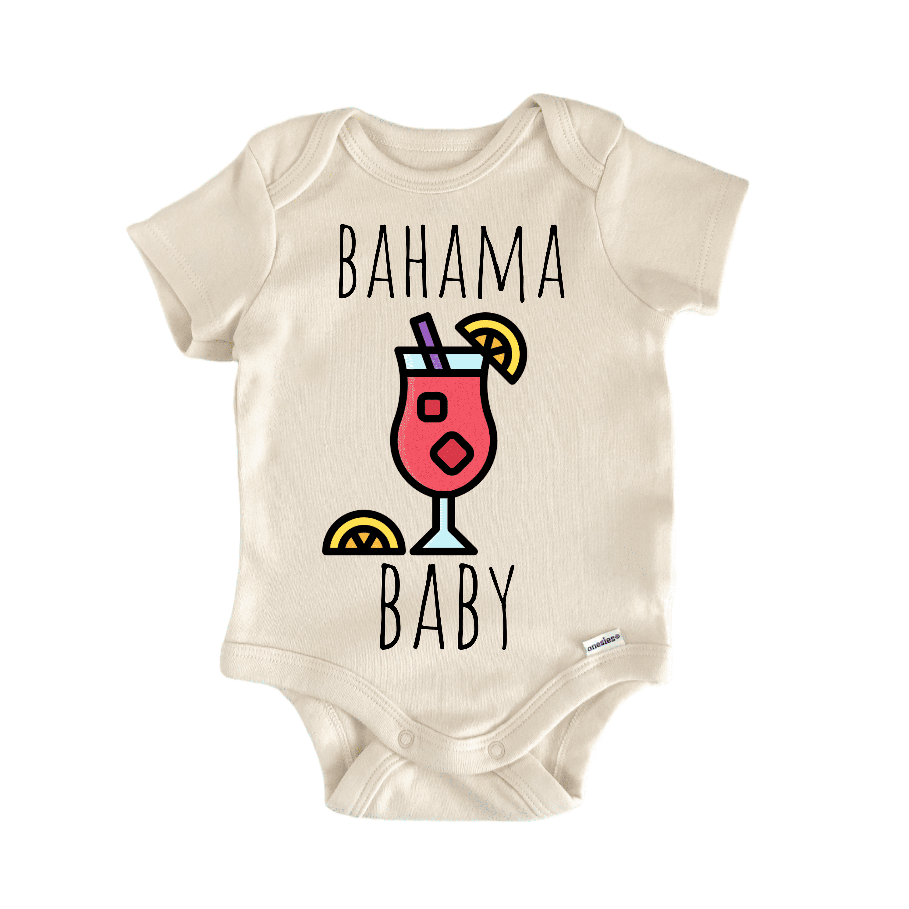 Bahama Mama Cocktail Newborn Baby Bodysuit - Walmart.com