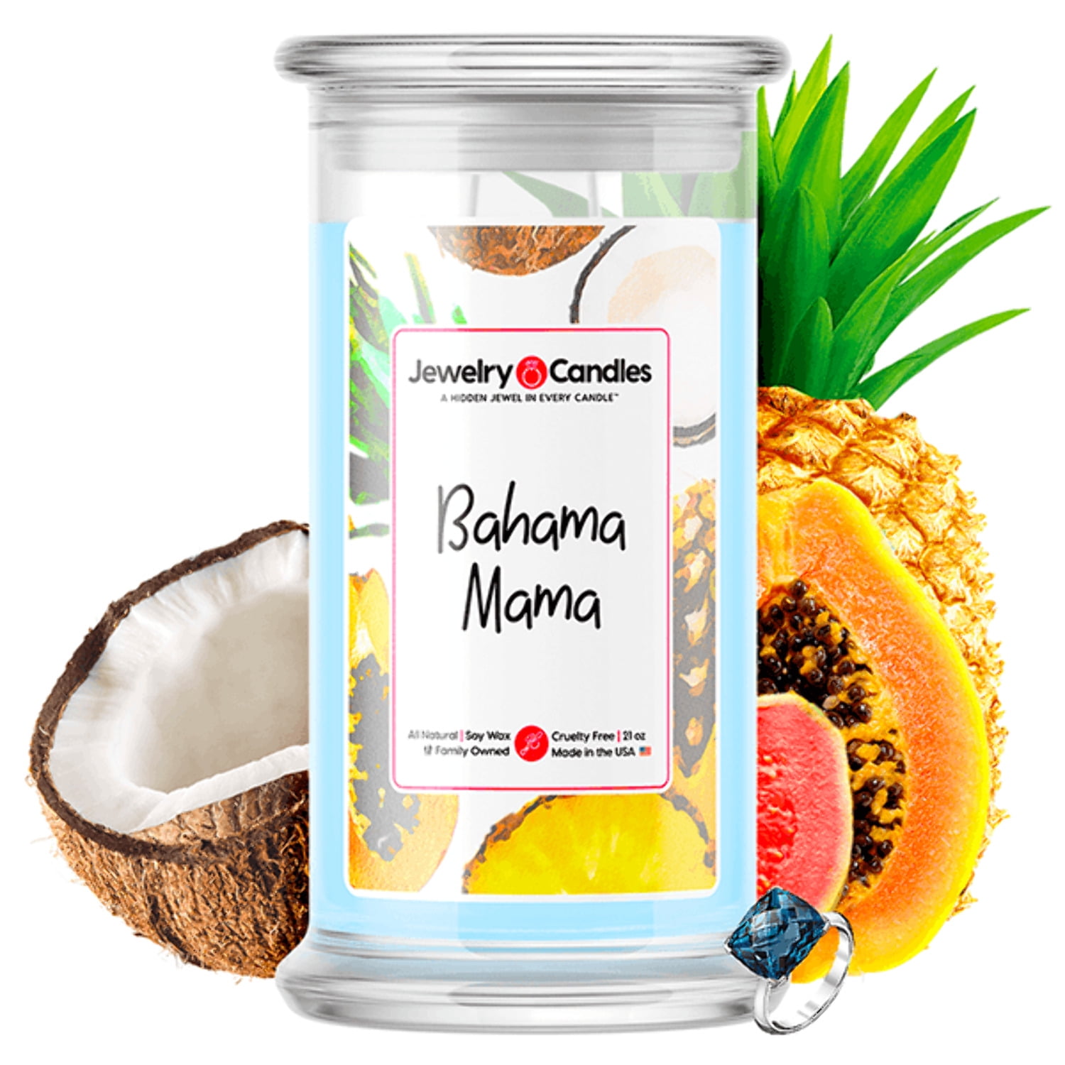 Bahama Mama Jewelry Candles, 21 oz - Walmart.com