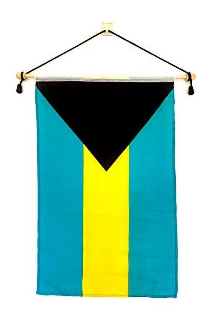 Bahamas 12"x18" Polyester Wall Banner Flags, 12 x18 Bahamian Wall or ...